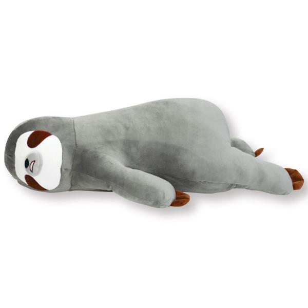 「床ごこちなまけもののボーちゃん 抱き枕」　78cmのビックサイズに700ｇのボリューム感が腕にフィットするなんとも愛らしく、手放したくない抱き枕です。　G0003_26_01