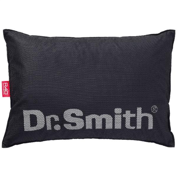 「ドクター・スミス 脱！体臭・加齢臭の炭枕」　体臭、加齢臭を強力脱臭。年齢で変化する汗やニオイを脱臭ケアするまくらです。炭入り枕で眠っている間もしっかり消臭。ムレを抑えて眠りやすい。　G0003_26_01