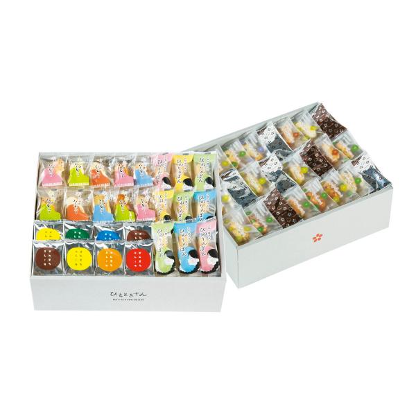 「oishiku tanosii ひとときさん TO-70」　クラシック音楽を聴かせて仕込んだおかき「米と音のハーモニー」と、あっさり塩味とコクのあるカレー味のひねり揚げ「ひねりんぽん」、なつかしい味のミレーフライ「まんまるミレーヌ」の3種...