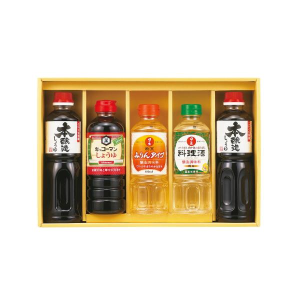 「キッコーマン＆調味料バラエティセット KSM-30N」　毎日使える人気の調味料の詰合せ。　G0004_26_01