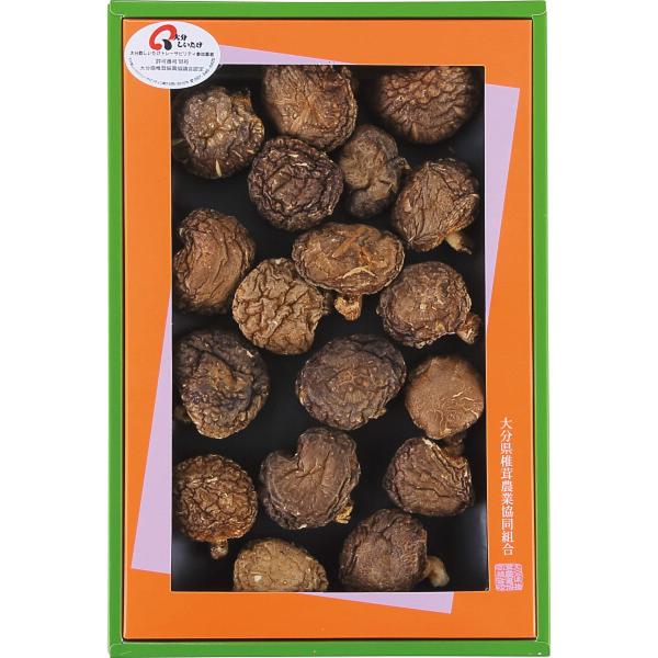 「大分産　どんこ椎茸（６０ｇ）」　クヌギ原木主体の大分産どんこ椎茸です。風味・食感が良いです。　G0006_25_05