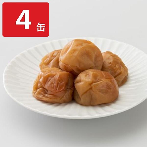 「梅干缶 紀州南高梅」は、塩分6％、紀州南高梅の梅干しを備蓄にも便利な缶詰めにした保存食品です。甘み、塩味を程よく残し、梅干し本来の酸味と、ほんのり甘く程よい塩加減で、とても食べやすくお子様や梅干しの苦手な方にもおすすめです。災害時の非常食...