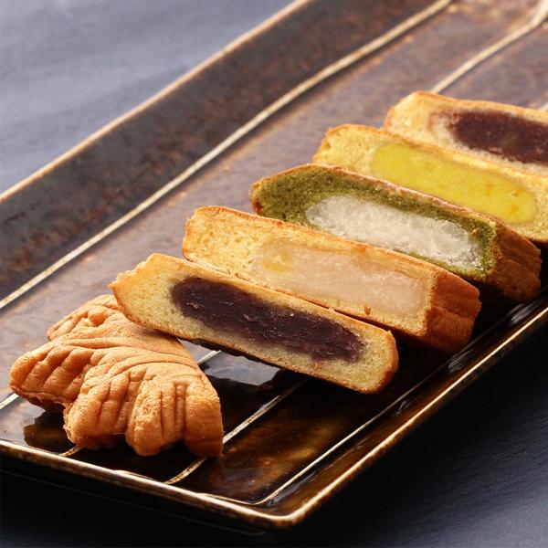 【高津堂のもみぢ饅頭1箱に100年以上の歴史が詰まっています】元祖もみぢ饅頭、福もみぢ（紅白）、新緑もみぢ、広島レモン餡、と高津堂初代から三代目までが開発したもみぢ饅頭の詰め合わせセットです。1箱で歴史ある高津堂の味が一度に味わっていただけ...