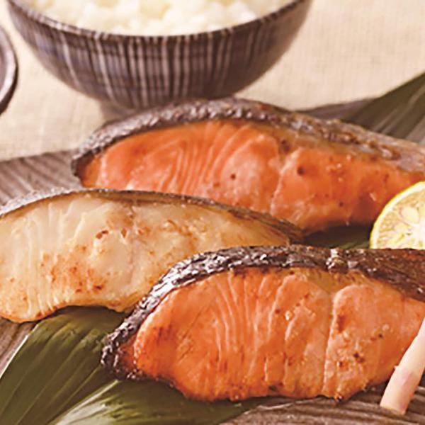 新潟小川屋の「漬魚 味くらべ」6点セットです。小川屋の誇る看板商品「越乃甘粕漬(こしのあまかすづけ)」と、濃厚なうまみが特徴の「復刻味噌漬」をそれぞれ3種ずつ詰め合わせました。越乃甘粕漬は酒粕にたっぷりの甘酒を組み合わせることで、すっきりと...