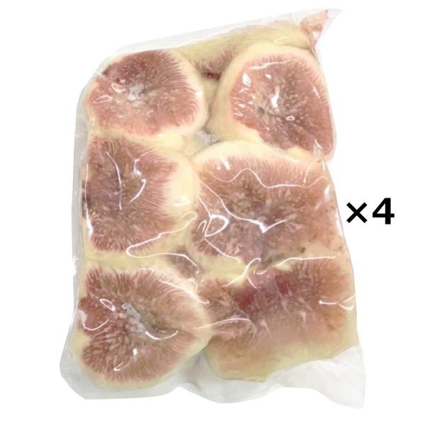 NORUCAの「冷凍フルーツ 国産いちじく」4袋です。徳島または和歌山産の完熟いちじくを使用。旬の熟したいちじくの皮をむき、一口サイズにカットし美味を凍らせました。真空パック加工後、急速冷凍していますので、果実本来の風味と味覚が楽しめます。...