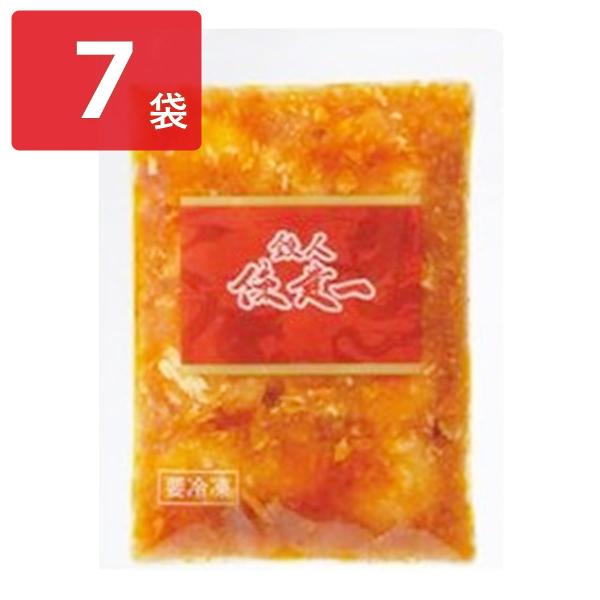 プリプリのエビに豆板醤の辛味とコク、仕上げで入れる溶き卵のまろやかさが絶妙にマッチしたエビチリソースです。陳ファミリーオリジナルの一品です。調理時は冷凍のまま、沸騰させたお湯に入れ約5分間温めてください。そのまま食べたりご飯に乗せたり、エビ...