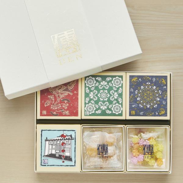 「奈良こんふぇいと4個と御門飴2個のセット」です。4種の金平糖と2種のキャンディーが入った、バラエティー豊かなギフトです。砂糖屋が甘味の職人とコラボしておりこだわりが詰まっています。【奈良こんふぇいと】厳選した砂糖・素材を使用した金平糖です...