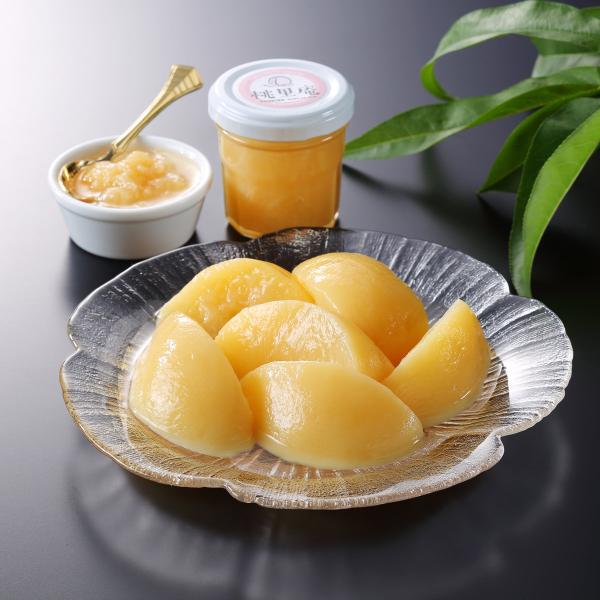 「宝ももGIFT 白桃ピューレセット」は宝ももGIFTと白桃ピューレの詰め合わせです。宝ももGIFTは独自の「水熟製法」を用い、大玉の「おかやま白桃」のシロップ漬けを保存性の高いパックに入れました。果実の自然の甘さと食感を味わっていただける...