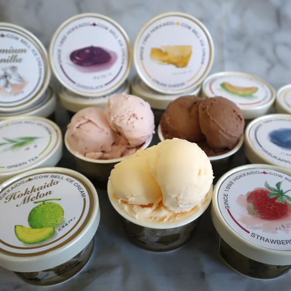 「カウベルアイス」は、毎朝、酪農家から仕入れる搾りたての生乳と、北海道のこだわりの原料を使用したアイスの詰め合わせです。ご褒美スイーツ、デザートにおすすめです。搾りたての濃厚な牛乳と旬の北海道産素材の魅力を活かしたこだわりのアイスクリームを...