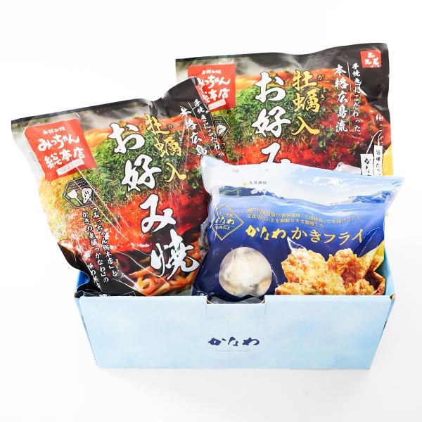 「かなわ かき入りお好み焼きとかきフライセット」は、広島名物料理を楽しめるセットです。広島お好み焼きの元祖「みっちゃん総本店」とかなわのコラボ商品かき入りお好み焼きは「かなわのかき」の美味しさを最大限に引き出しています。かきフライはかき本来...