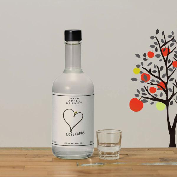 「LOVEVADOS APPLE BRANDY 40度」は、青森県産りんご100％を使用したアップルブランデーです。青森りんごと白神酵母が織りなす奇跡の組み合わせをお楽しみいただけます。熟成されたアップルブランデーとは違い、青森の豊かな大地...