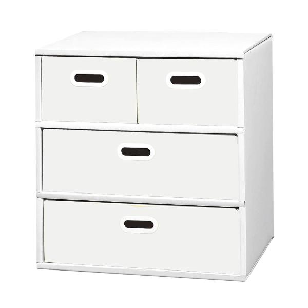 「段ボール製 整理タンス ホワイトチェスト 3段」は、工具・接着剤不要で組み立てられるチェストです。デコレーションもできるので世界に一つだけのマイチェストを作れます。取っ手には耐久性のあるプラスチックを使用。紙の切断面は殆ど露出しない商品設...