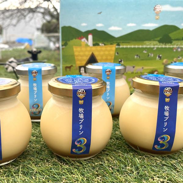 「佐賀 牧場プリン3 牧場プリン 甘さ控えめ 詰め合わせ」は佐賀県みやき町の大富牧場の新鮮な生乳を使用したプリンのセットです。大富牧場は環境にやさしい3ステップの循環式牧場です。生乳は65℃で低温殺菌し、しぼりたての3時間でプリンを作ってい...