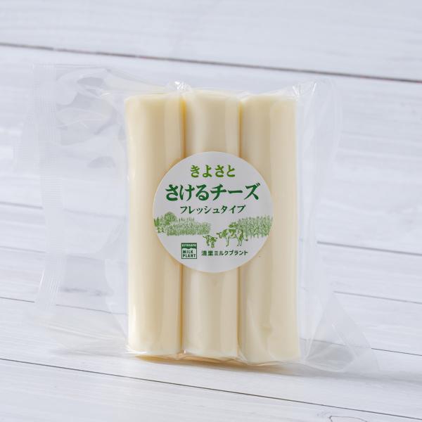 山梨県北杜市の”清里ミルクプラント”からお届けする「きよさと さけるチーズ」です。清里高原の冷涼な気候の中で、輝く日差しを浴びた新鮮な牧草を飼料とした健康な乳牛。清里ミルクプラントで加工される乳製品は、そんな乳牛から搾られた牛乳が使用されて...