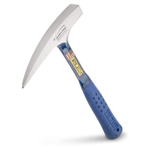 【商品概要】メーカー名:Estwing型式:E3-14P品名:ロックピンハンマー 14オンス ナイロングリップ全長:279mm【商品説明】コンクリート、岩石検査、採石用ハンマー。<BR>※ヘッドの先が尖っているタイプ<BR...