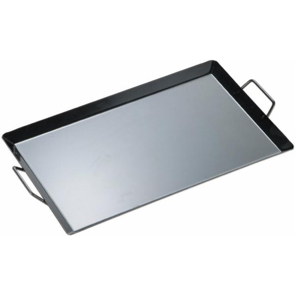 【商品概要】メーカー型番:M-6572サイズ:(約)幅370x奥行240x高さ15mm板厚:1.6mm重量:(約)1.2kg材質:本体/鉄(表面加工=ラッカー塗装)【商品説明】【商品詳細】ブランド：キャプテンスタッグ(CAPTAIN STA...