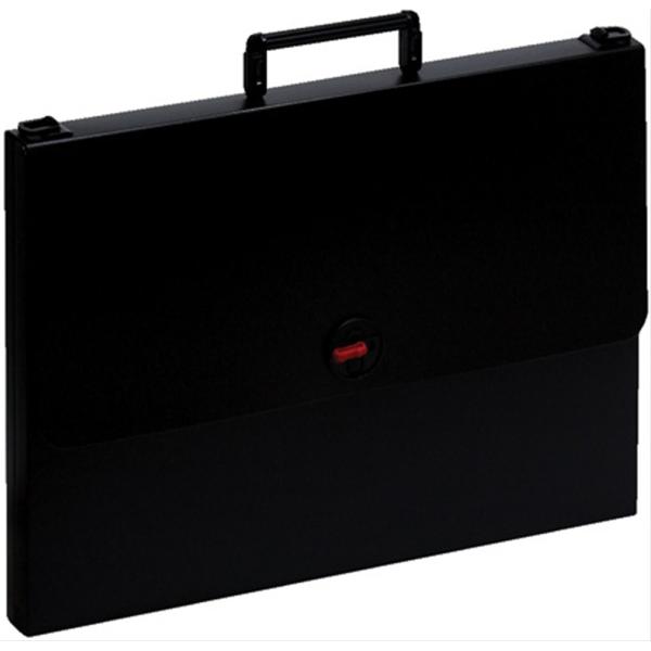 【商品概要】A2(420x594mm)折りたたみケース。洗練されたデザイン。ブラック、レッドクラスプ付き40%リサイクルプラスチック製。【商品説明】【商品詳細】ブランド：キングジム(Kingjim)商品種別：文房具・オフィス用品商品名：キン...