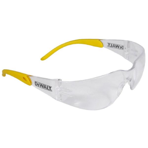 【商品概要】米国の工具メーカーDEWALT(デウォルト)のセーフティグラス(保護メガネ)です。視覚・耐衝撃性能はもちろんUVカット率99.9%と優れた紫外線対策能力を備えています。目のまわりをすっぽり包むデザインにより、広い視界を確保、目の...