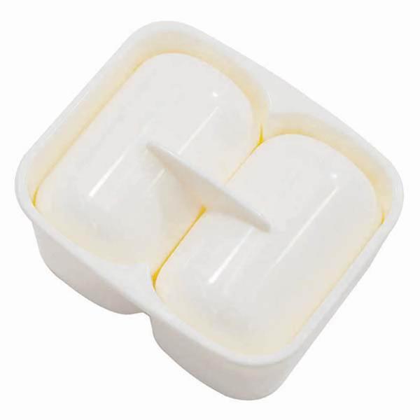 【商品概要】商品サイズ (幅×奥行×高さ) :70×48×125mm原産国:日本内容量:1個入材質:ポリプロピレン【商品説明】【商品詳細】ブランド：トルネ商品種別：ホーム＆キッチン商品名：トルネ エンボス加工 俵おむすび型 ホワイト 1個入...