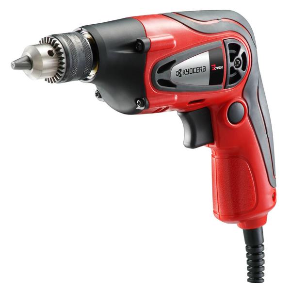 【商品概要】最大穴あけ能力:(鉄工)6.5mm、(木工)9mmチャック能力:0.5〜6.5mm回転数:3,000min-1電源:単相100V電流:1.8A【商品説明】【商品詳細】ブランド：KYOCERA商品種別：DIY・工具・ガーデン商品名...