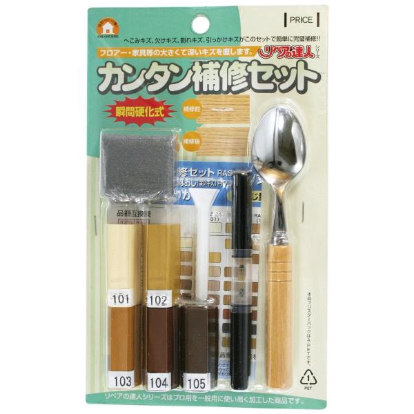 【商品概要】製造国:日本種類:補修材用途:フローリングキズ補修【商品説明】【商品詳細】ブランド：高森コーキ商品種別：産業・研究開発用品商品名：高森コーキ リペアの達人シリーズ カンタン補修セット RAS-25製造元：高森コーキ商品番号：RA...
