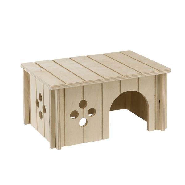 【商品概要】本体サイズ (幅X奥行X高さ) :18.5×13.5×26cm本体重量:750g原産国:ウクライナ【商品説明】【商品詳細】ブランド：ファープラスト商品種別：ペット用品商品名：ファープラスト SIN 4645 ウッドハウス 18....
