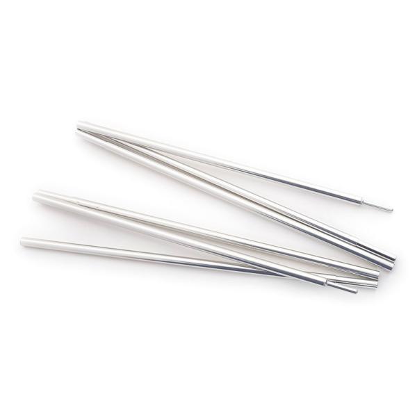 【商品概要】サイズ：110cm重量：260g素材：#7001ジュラルミン製（直径11mm）張り綱２本付【商品説明】◆ツェルトを軽量テントとして使用するときに使います。<br>◆タフライズ4の前室ポールとしてもご使用して頂けます。...