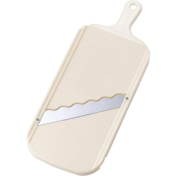 【商品概要】サイズ:(約)スライサー/W14.5×D37×H2cm 安全ホルダー/W15.5×D10×H5cm重量:(約)スライサー/240g 安全ホルダー/90g材質:スライサー本体・安全ホルダー/ABS樹脂 刃部・固定ネジ/ステンレス鋼...