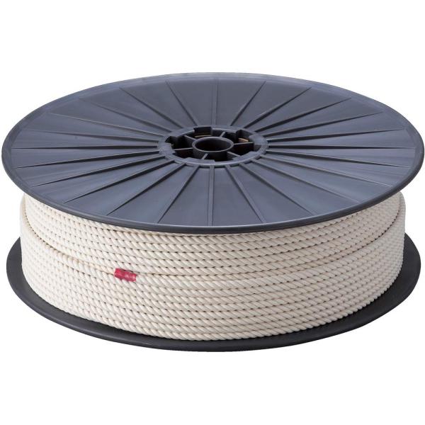 【商品概要】色:白線径(mm):12長さ(m):100包装形態:ボビン巻(大)質量(kg):7.9【商品説明】【商品詳細】ブランド：トラスコ中山(TRUSCO)商品種別：産業・研究開発用品商品名：TRUSCO(トラスコ) 綿ロープ12mm×...