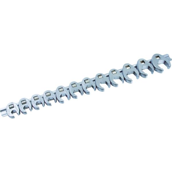 【商品概要】セット内容:10,11,12,13,14,15,16,17,19,21,22,24mm【商品説明】仕様<br>3/8inchDR.12PC.クローフットレンチセット10・11・12・13・14・15・16・17・19...