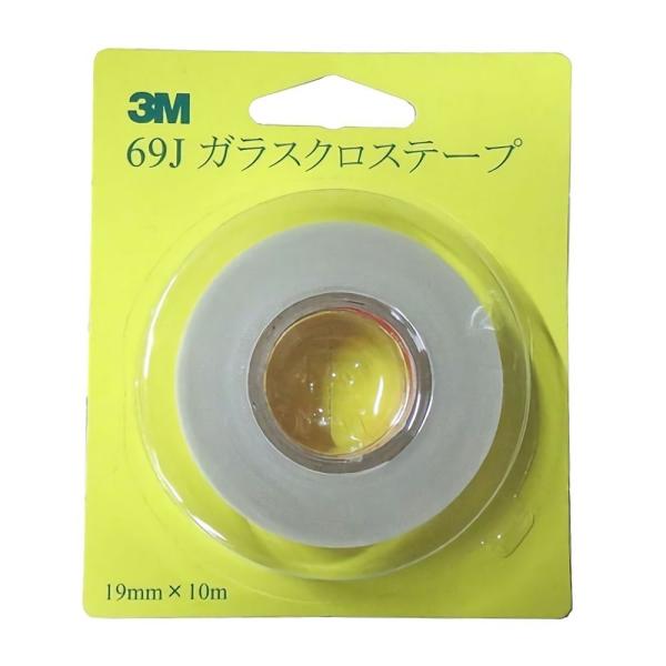 【商品概要】製造国:日本製品サイズ (厚さx幅x長さ):0.2mm x 19mm x 10m色:白基材材質:ガラスクロス粘着剤:シリコーン系【商品説明】【商品詳細】ブランド：スリーエム(3M)商品種別：産業・研究開発用品商品名：耐熱ガラスク...