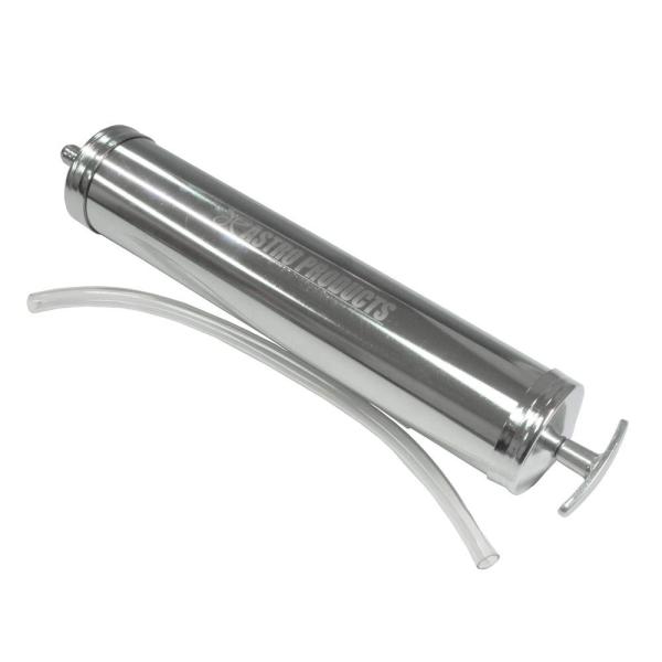 【商品概要】【商品説明】■商品説明：<br>オイルの吸引と注入ができるオイルシリンジです。<br>汎用エンジンなどのオイル交換や、機械の作動油の入れ替え作業などに重宝します。<br><br>■...