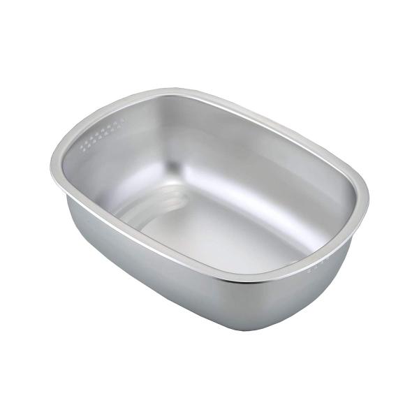 【商品概要】メーカー型番:43698サイズ:(約)幅37.5×奥行26.5×高さ12.3cm、重量:約560g材質:18-8ステンレス(底厚0.5mm)原産国:日本セット内容:本体1【商品説明】【商品詳細】ブランド：下村企販商品種別：ホーム...