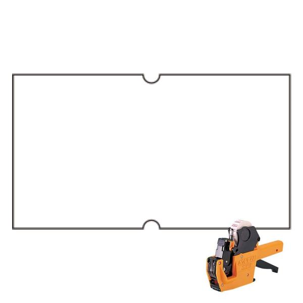 【商品概要】サトー純正品機種名 SP 桁数 5〜8ケタ ラベルサイズ 縦12.0mm×横21.6mm ラベル巻き枚数 1,000枚/巻 重量 270g何も印刷していないシンプルな白いラベルです。 デザインに縛られず自由な用途に使う事ができま...