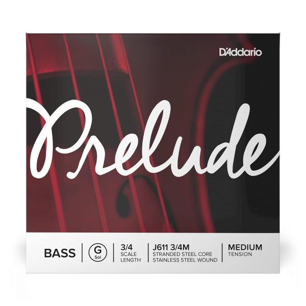 【商品概要】3/4M Prelude Bass Strings / G-stainless steel【商品説明】【商品詳細】ブランド：D'Addario(ダダリオ)商品種別：楽器・音響機器商品名：D'Addario ダダリオ ウッドベース...