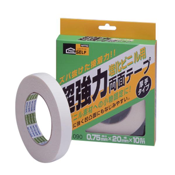 【商品概要】基材:ポリエチレンフォーム粘着剤:アクリル系粘着剤カラー:白幅:20mm厚さ:0.75mm【商品説明】【商品詳細】ブランド：ニトムズ(Nitoms)商品種別：産業・研究開発用品商品名：ニトムズ(Nitoms) PROSELF(プ...