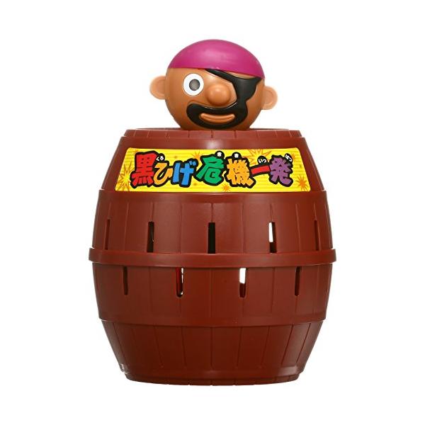 【商品概要】セット内容:黒ひげくん、人形、タル、剣(ランナーつき4色×6本)、Webペラ対象年齢:4歳から子供から大人まで、男女問わずに家族や友達みんなで楽しめる剣を刺すたびにハラハラドキドキ、いつ飛び出すのかドキドキワクワクパーティーゲー...