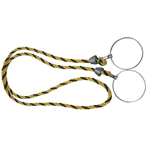 【商品概要】長さ(m):2径(mm):12質量(g):240【商品説明】【商品詳細】ブランド：トラスコ中山(TRUSCO)商品種別：産業・研究開発用品商品名：TRUSCO(トラスコ) コーン用ロープ 標識 黄×黒 12mm×2m TCC-3...
