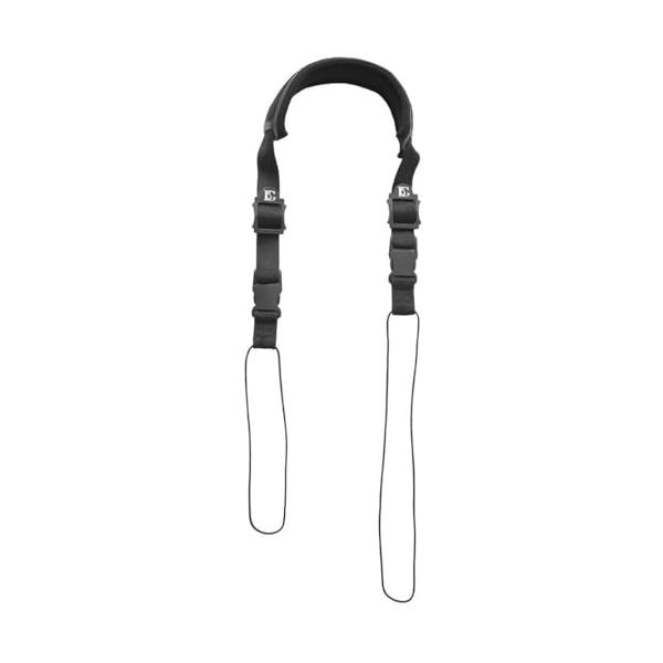 【商品概要】脱着式ストラップ用ループ(金属の輪)が無い楽器用でも使えるストラップ。ひも式なのでどんな個所にも結んで使え、ワンタッチ脱着が可能。丈夫な幅広のベルトと厚手のクッションが肩の負担を減らし、演奏を助けます。厚いコットンパットで、肩へ...