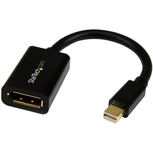 【商品概要】Mini DisplayPort - DisplayPort 1.2 変換アダプタ：4K x 2K（3840x2400p 60Hz）、21.6Gbps帯域、HBR2、8chオーディオ、MST、GTC（オーディオチャンネルを正確に...