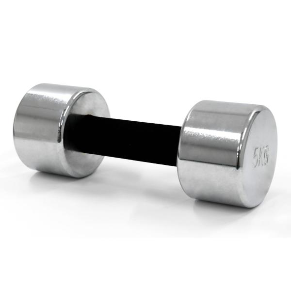 【商品概要】AUSSIE「クロームアレイ 5kg」は、クロームメッキ加工を施した鉄製ダンベル。錆びにくく、床を傷つけにくい仕様で、胸筋・腹筋・肩・背中・二の腕など、上半身全体の筋トレに幅広く活用できます。自宅トレーニングに最適な重量です。グ...