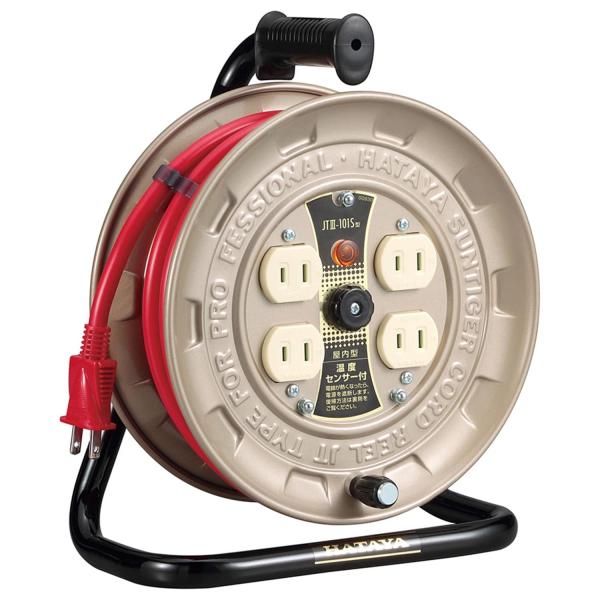 【商品概要】電線仕様(種別・太さ×心数):VSRF 2.0?×2心、製品定格:125V・7Aコンセント定格:2P・15A・125V、コンセント数:2P×4個質量:2.6kg、コード長さ:10m、サイズ:H278×W224×D145mmその他...
