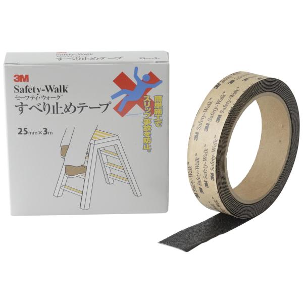 【商品概要】貼るだけでスリップ事故防止に効果的な滑り止めテープ。裏地がアルミホイルなので、平面はもちろんチェッカープレート(シマ鋼板)などの凹凸面にもよく馴染んで貼ることができます。水がかかっても滑り止め効果を発揮、油がかかりやすい場所でも...