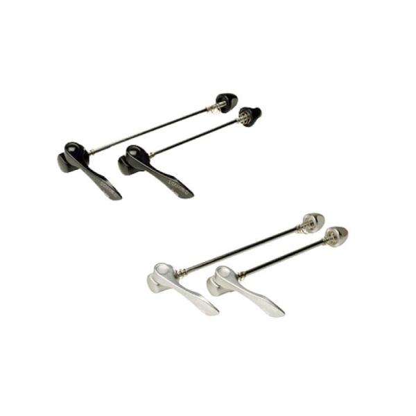 【商品概要】英語名：Offset Quick Release Set (2 Piece Set)カラー:シルバーフロント用、リア用の2点セットスチールシャフト対応エンド幅:100mm(フロント)、130mm(リア)110g【商品説明】【商品...