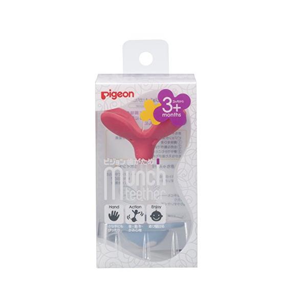 【商品概要】製造国:タイ対象年齢:3か月から興味をひきます。握りやすくおくちに入れやすいです。気持ちよく噛んだりなめたりできます。【商品説明】【商品詳細】ブランド：PIGEON商品種別：ベビー＆マタニティ商品名：ピジョン 歯がため 3ヶ月以...