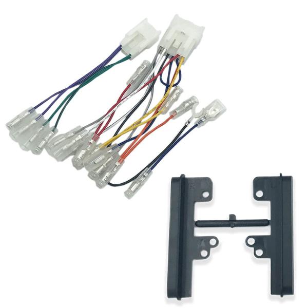 【商品概要】社外品のオーディオ・ナビゲーションを取り付ける配線キットです。車両側のオーディオハーネスにカプラーオンするだけで社外品を取り付け可能な状態にできます。オーディオカプラー形状10ピン＆6ピンの車種に対応していますディーラーナビ付車...