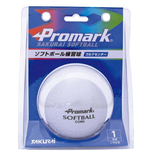 【商品概要】直径:約85mm材質:表面 ラバー/芯 コルク重量:約141g【商品説明】【商品詳細】ブランド：サクライ貿易(SAKURAI)商品種別：スポーツ＆アウトドア商品名：プロマーク ソフトボール練習球1号 SB-801N WH製造元：...