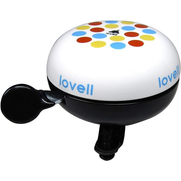 【商品概要】対応ハンドル径:22.2mm【商品説明】【商品詳細】ブランド：lovell(ラベル)商品種別：スポーツ＆アウトドア商品名：lovell(ラベル) 自転車用ベル ディンドンベル カラフルドッツ 82024製造元：トップ(Top)商...