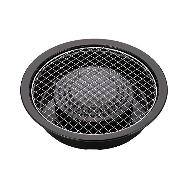 【商品概要】サイズ(約):外形/直径290×高さ66mm、焼き網/直径250mm本体重量:約940g素材・材質:受け皿・輻射版/スチール(ホーロー加工)、焼き網/スチール(メッキ加工)原産国:中国保証期間:1年間セット内容・付属品:本体、焼...