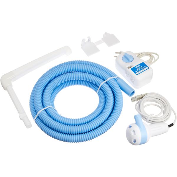 【商品概要】電源器サイズ:約W6.3×D5.3×H11.2cm本体重量:約1kg材質:ポリプロピレン生産国:中国吐出量:毎分約10L(高さがない時)、毎分約7.5L(高さ1m時)電圧:AC100V、50/60Hz(DC8V)電源器のサイズ:...